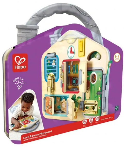 Lock and Learn Playboard – Fun Stuff Toys