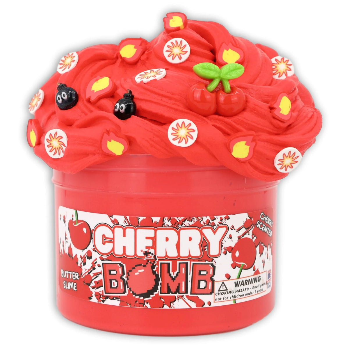 Cherry Bomb Dope Slime – Fun Stuff Toys