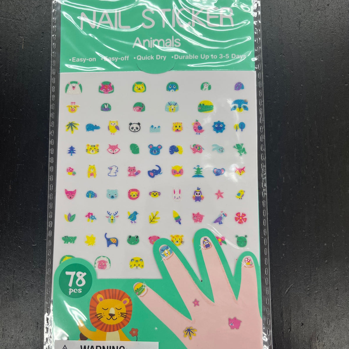Animal Nail Stickers – Fun Stuff Toys