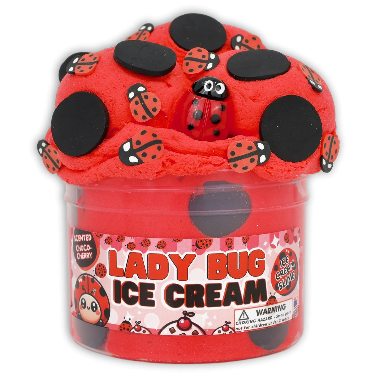 Lady Bug Ice Cream Dope Slime – Fun Stuff Toys