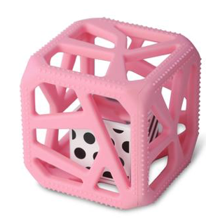 Chew Cube - Pink – Fun Stuff Toys