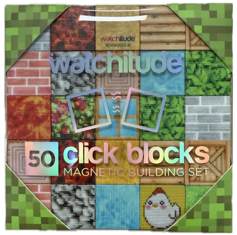 Click Blocks Magnetic 50Pc Building Set – Fun Stuff Toys