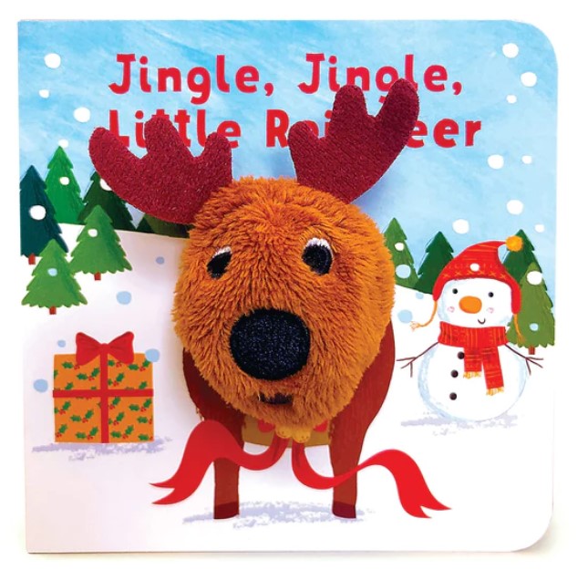 Jingle Jingle Little Reindeer Finger Puppet Book – Fun Stuff Toys