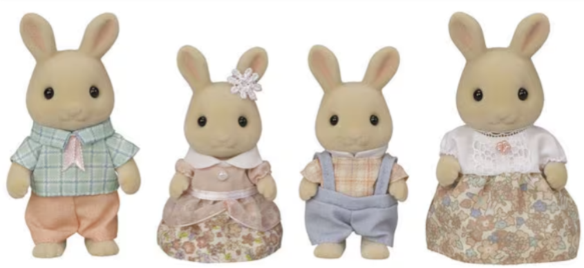 Calico Critters Milk Rabbit Family – Fun Stuff Toys