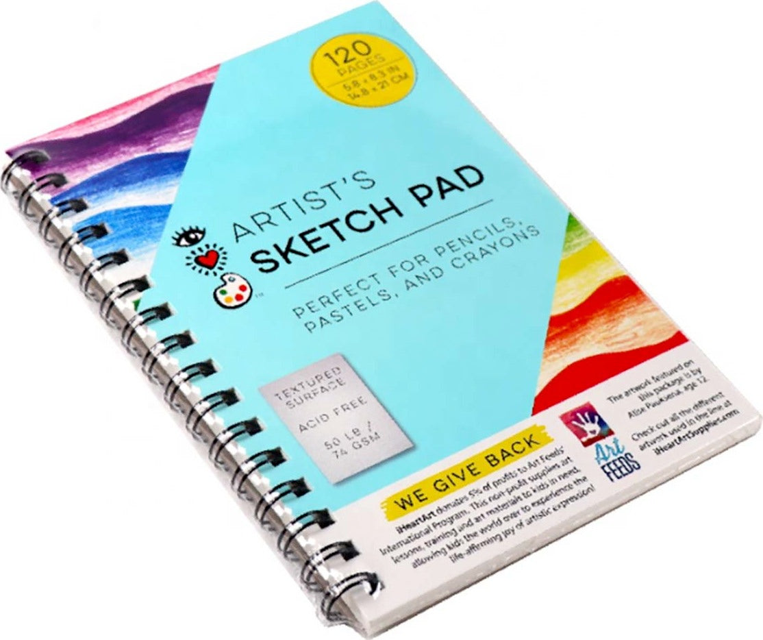iHeart Art Artist Sketch Pad-perfect Paper For On The Go – Fun Stuff Toys