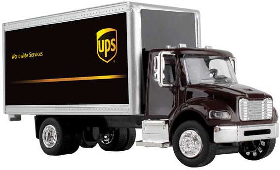 UPS Box Truck 1/50 – Fun Stuff Toys