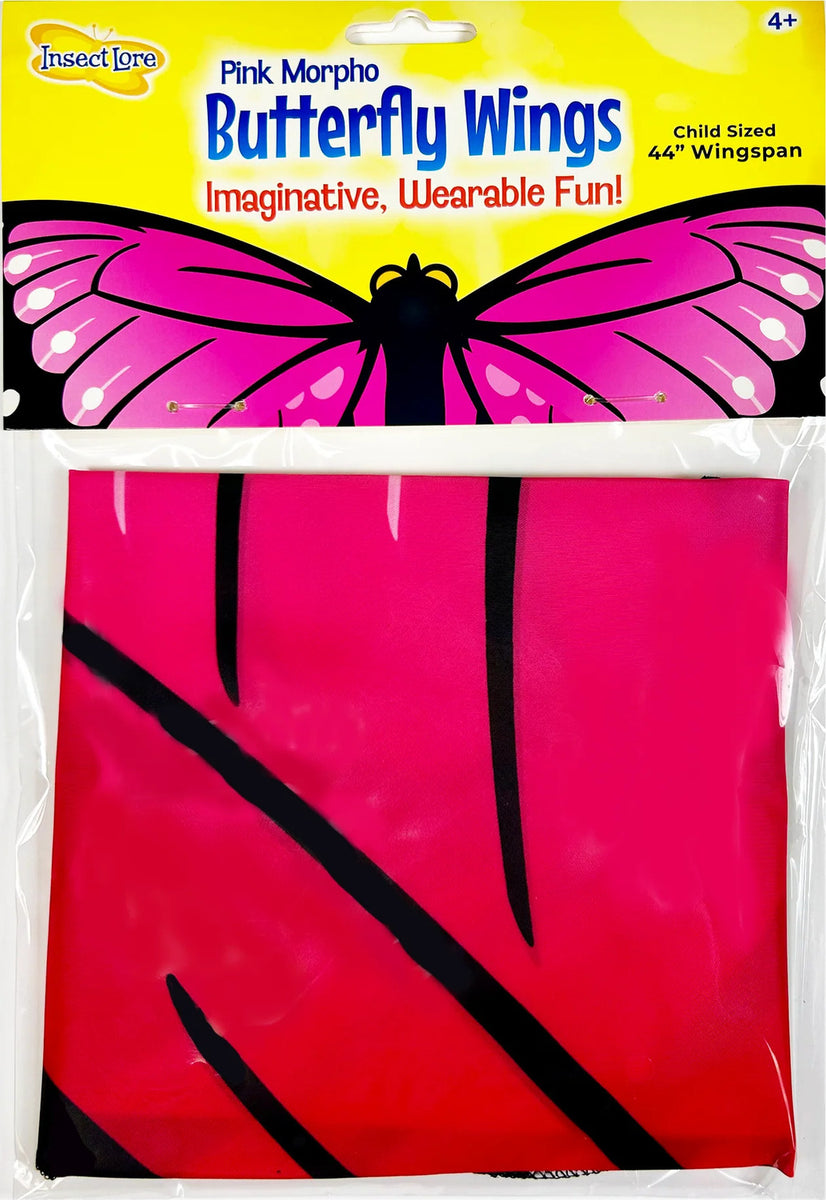 Pink Morpho Butterfly Wings – Fun Stuff Toys