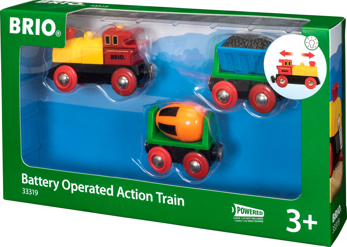 BRIO Battery Operated Action Train – Fun Stuff Toys