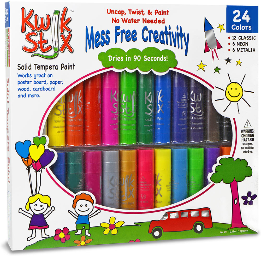 Kwik Stix Paint Sticks 24 colors – Fun Stuff Toys
