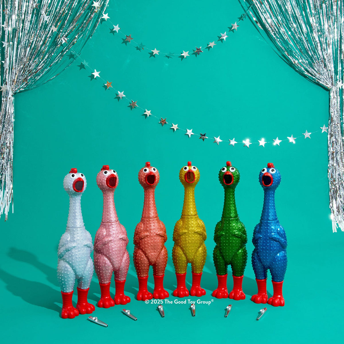24" Giant Sparkle Chicken – Fun Stuff Toys