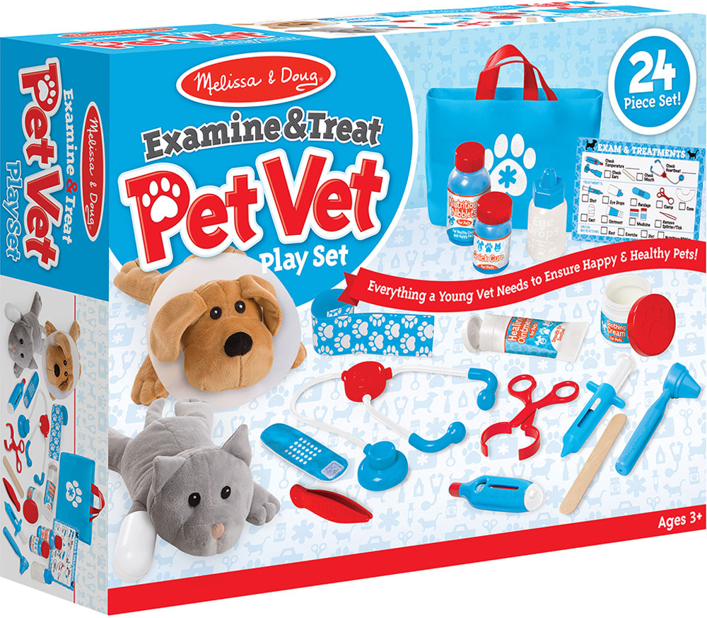 Examine & Treat Pet Vet Play Set – Fun Stuff Toys