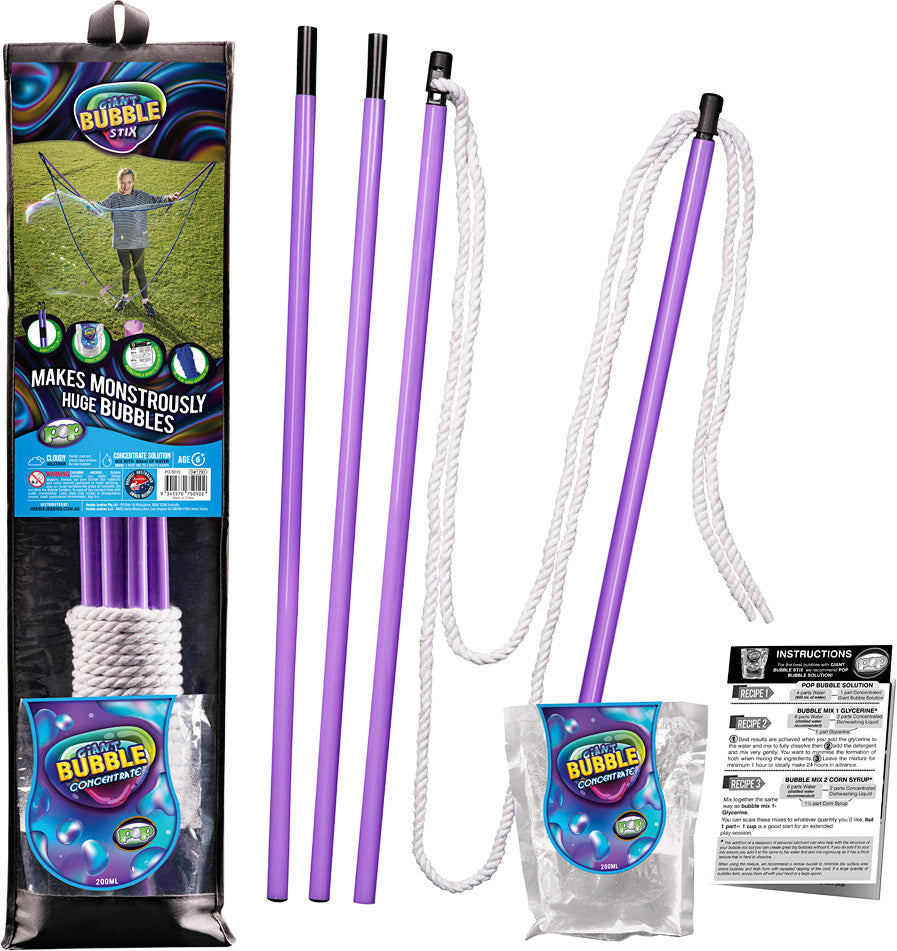 Giant Bubble Stix – Fun Stuff Toys