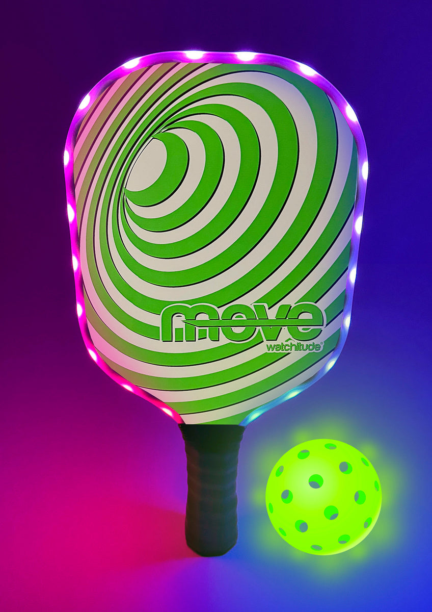 LED Pickleball Paddle Set – Fun Stuff Toys